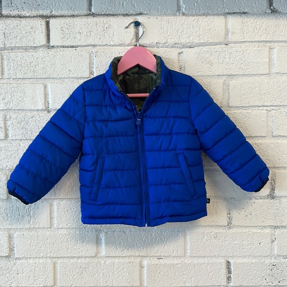 GAP | Jackets & Coats | Reversible Puffy Jacket | Poshmark